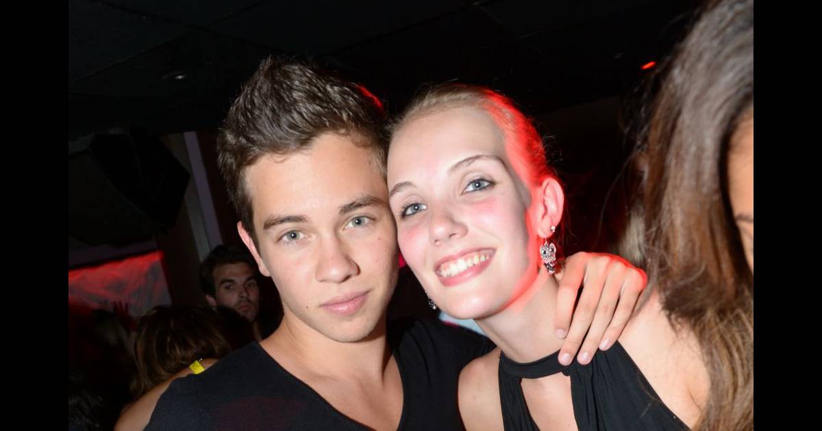 Sacha et sa petite amie Julie au Duplex le vendredi 31 août 2012 à ...
