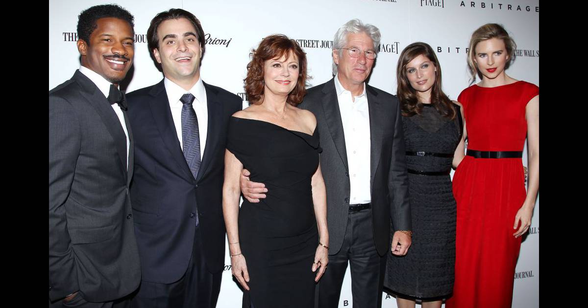 Le casting d'Arbitrage lors de la présentation du film le 12 septembre ...