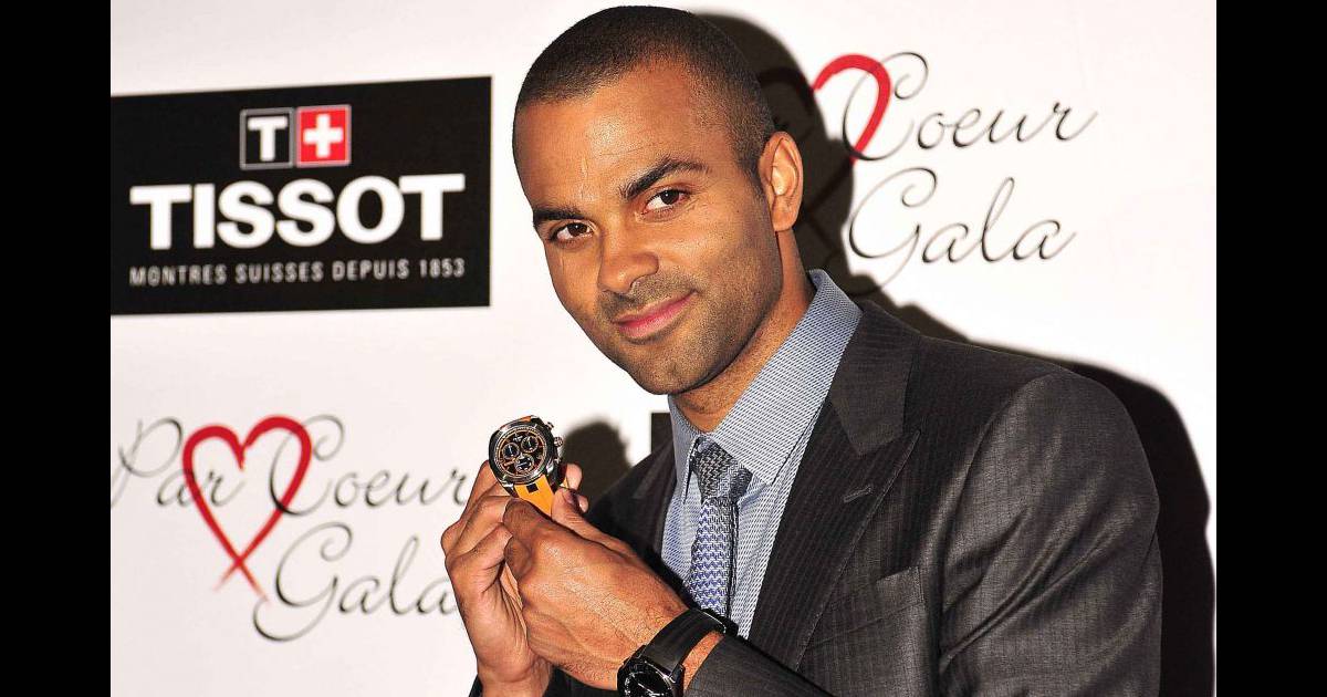 Tony Parker lors du Par Coeur Gala à l'Abbaye de Collonges à Lyon le 20 ...