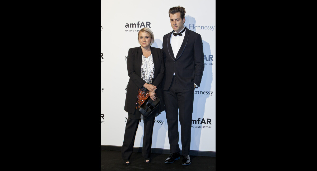 Photo : Silvia Venturini Fendi et Mark Ronson lors du Gala de l'amfAR ...