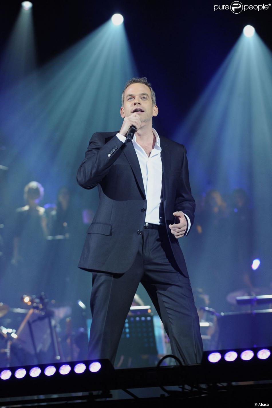 Garou à Paris, le 16 décembre 2011. - Purepeople