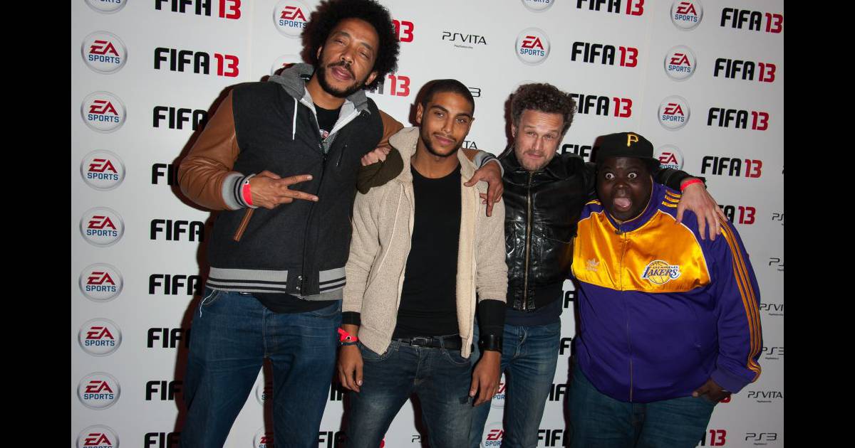 Les Lascars étaient titulaires lors de la soirée de lancement FIFA 13 ...