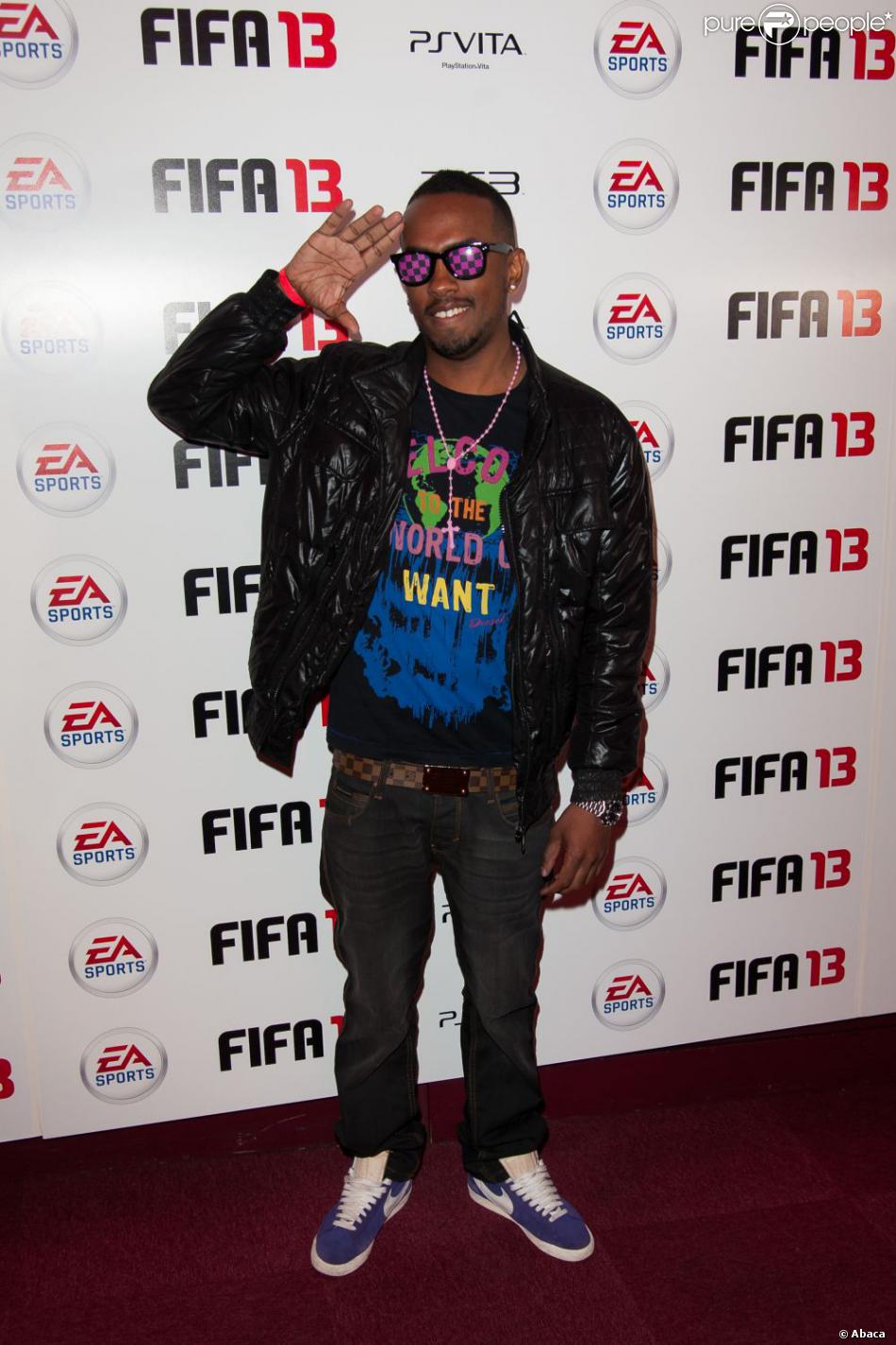 Colonel Reyel était titulaire lors de la soirée de lancement FIFA 13 ...
