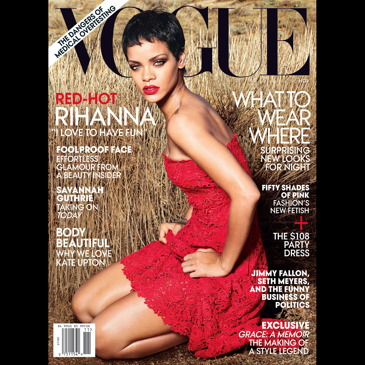 Photo : Rihanna, photographiée par Annie Leibovitz pour le numéro de ...