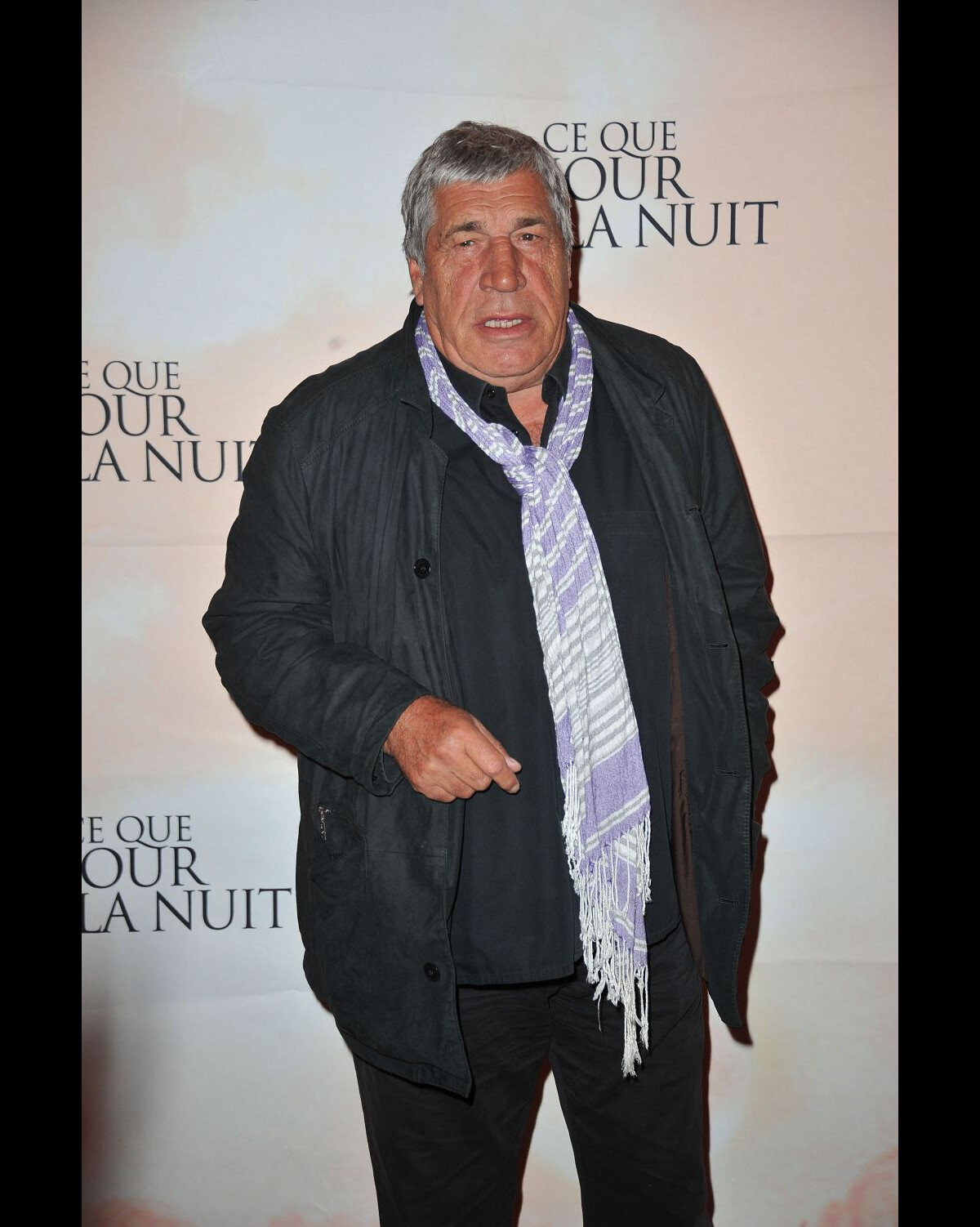 Photo : L'acteur Jean-Pierre Castaldi à la première de Ce que le jour ...