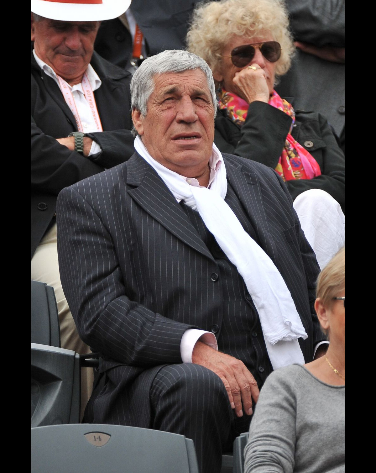 Photo : Jean-Pierre Castaldi à Roland-Garros le 6 juin 2012. - Purepeople