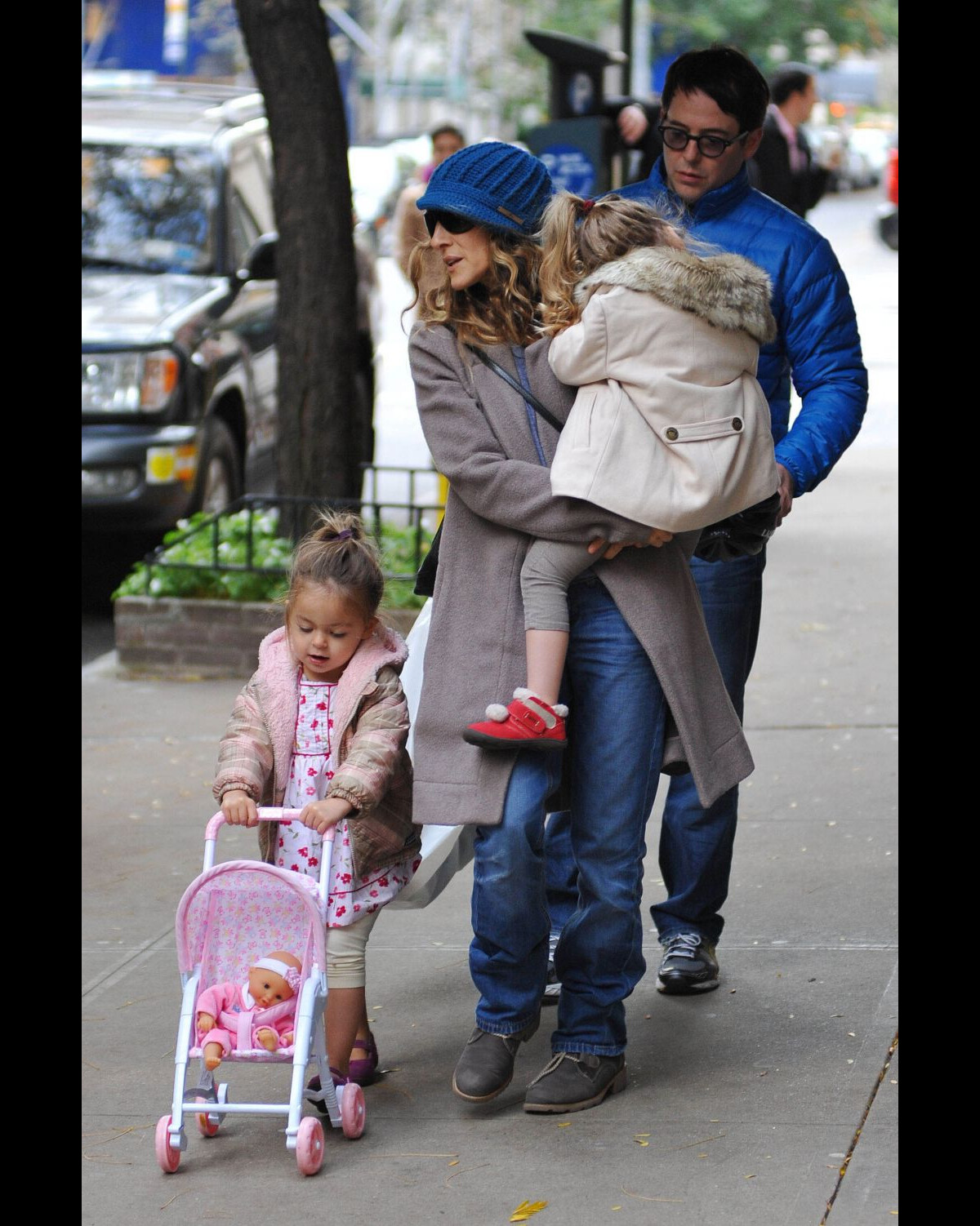 Photo : Sarah Jessica Parker et ses filles Tabitha et Marion à New York ...