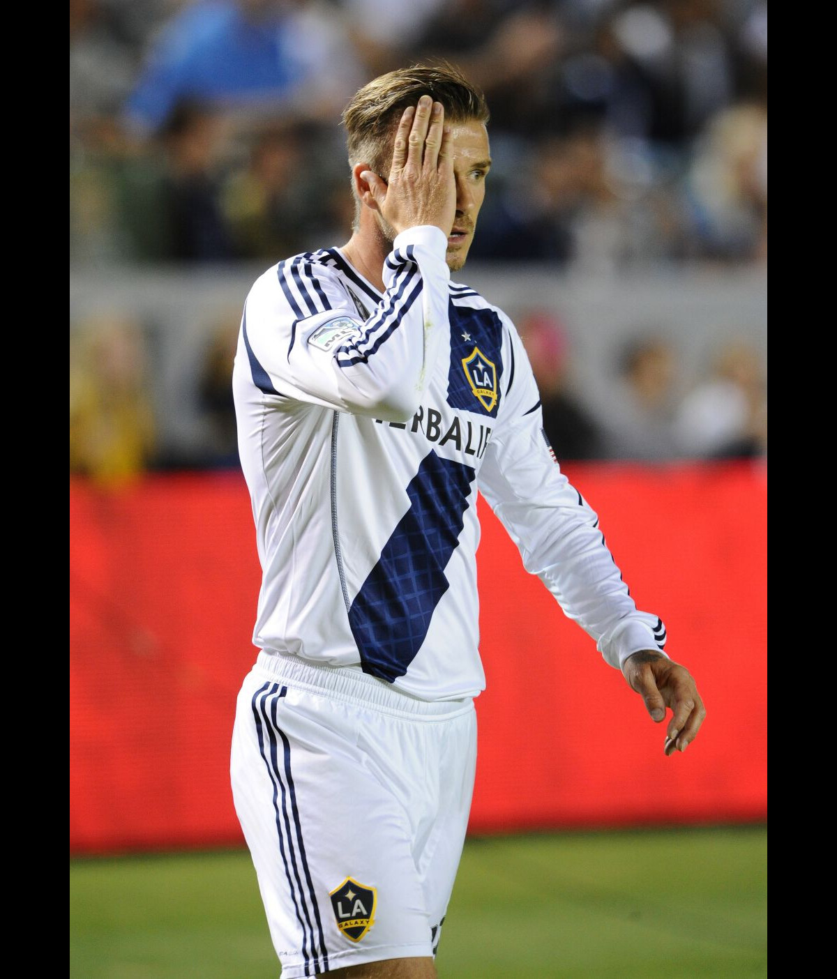Photo : David Beckham lors de la demi-finale de conférence perdue entre ...