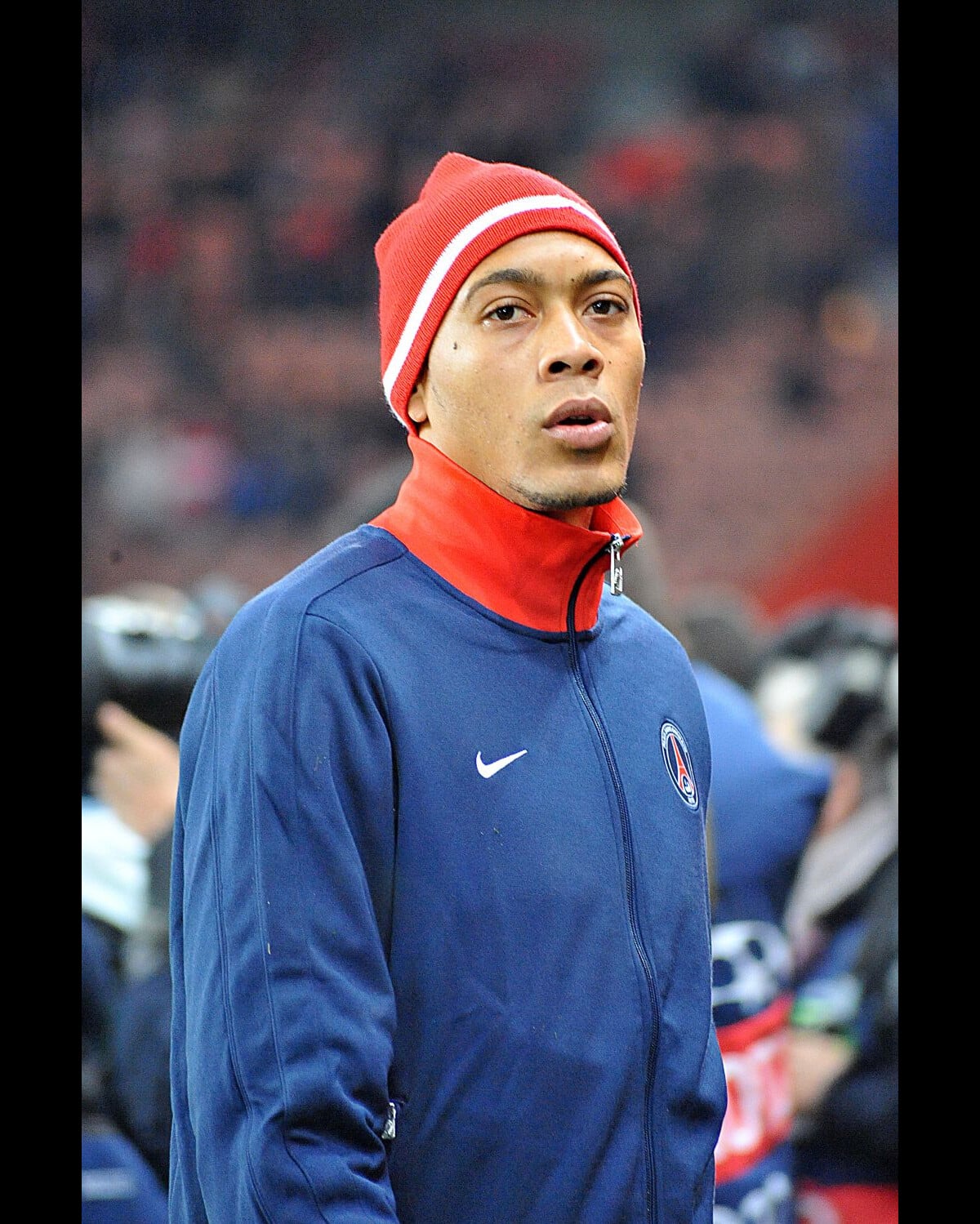 Photo : Guillaume Hoarau lors du match de Ligue des Champions entre le ...