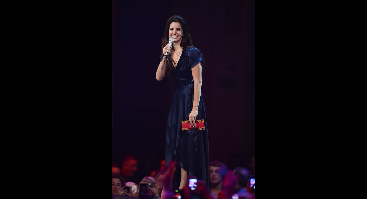 Photo : Lana Del Rey aux MTV Europe Music Awards à Francfort, le 11 ...