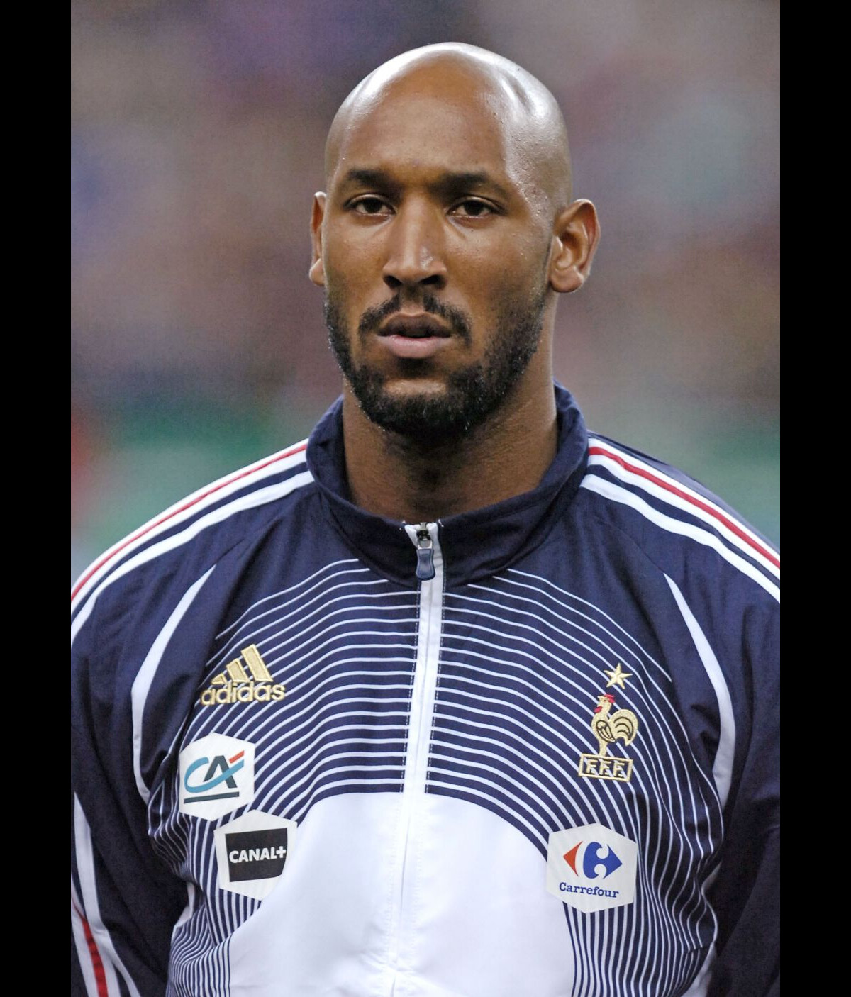 Photo : Nicolas Anelka le 1er mars 2006 au Stade de France à Saint ...