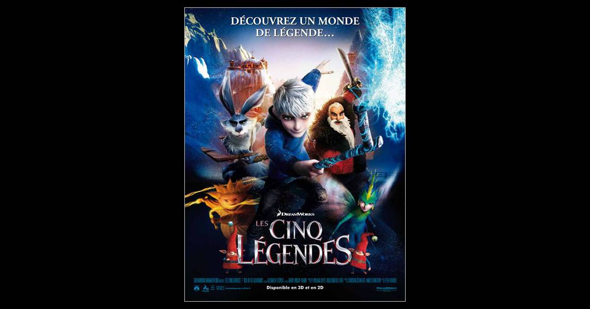 Les Cinq Légendes, plus Populaire que Romain Duris et Bérénice Béjo ...