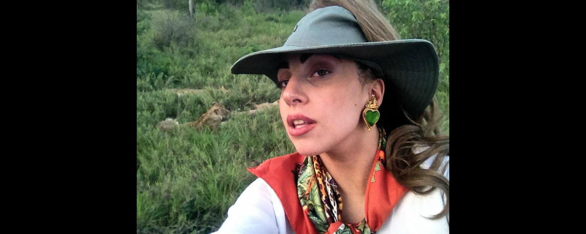 Photo : Lady GaGa publie les photos de son safari sur son compte ...