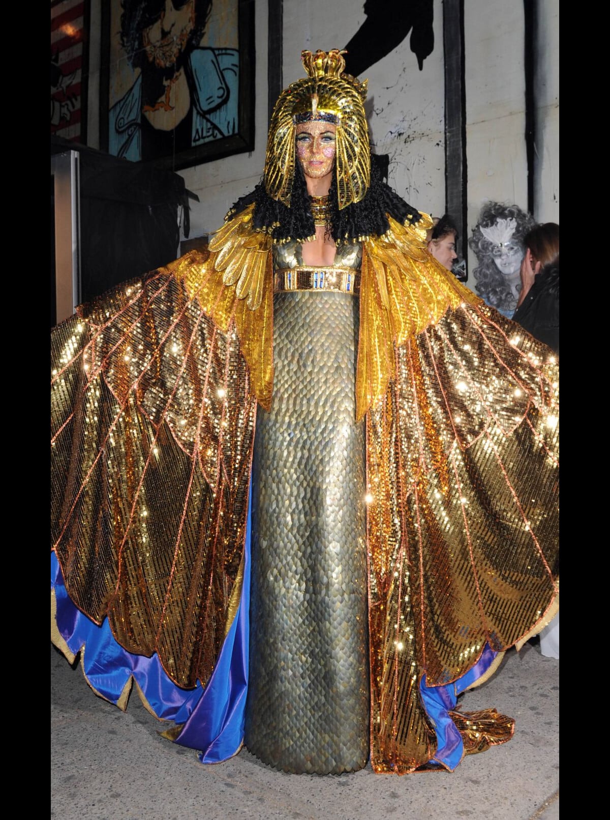 Photo : Heidi Klum déguisée en Cléopâtre lors de sa soirée post ...