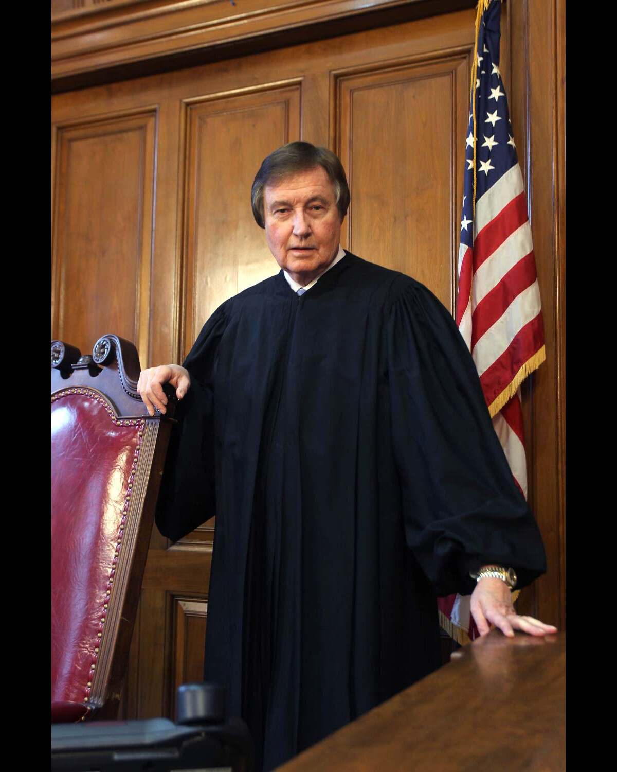 Photo : Le juge Douglas McKeon au tribunal du Bronx à New York, le 1er ...