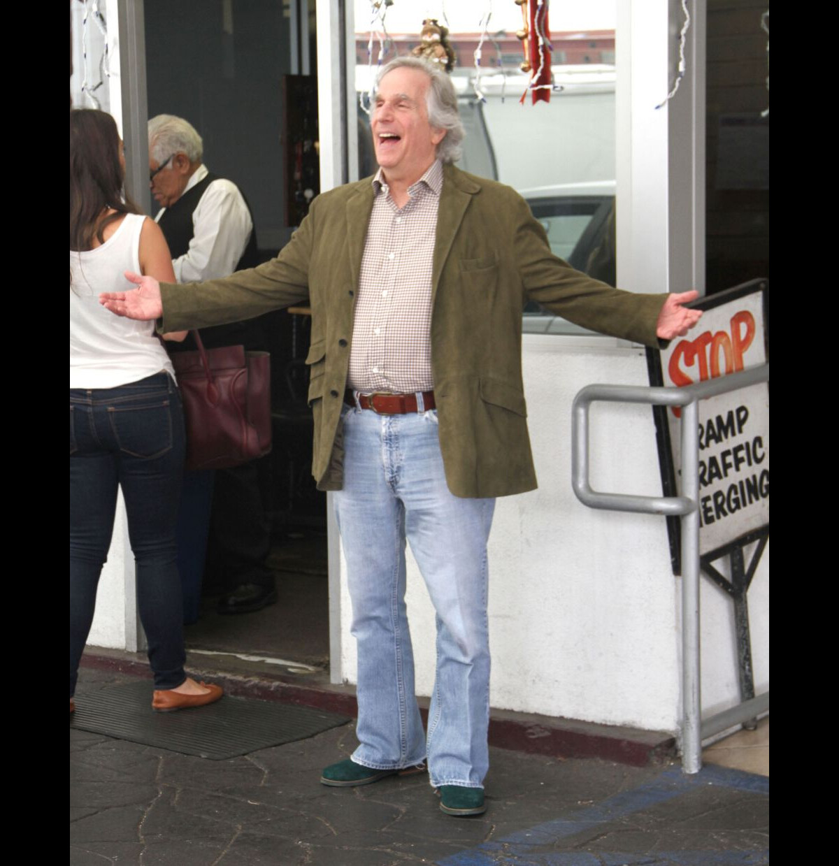 Photo : Henry Winkler, célèbre Fonzie de la serie culte Happy Days ...
