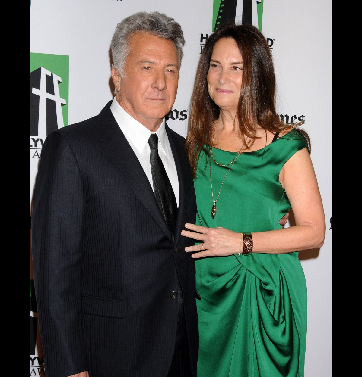 Photo : Dustin Hoffman et sa femme Lisa à Beverly Hills, le 22 octobre ...