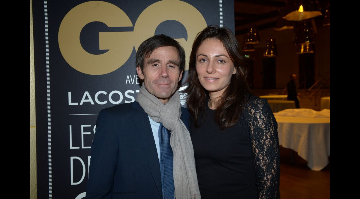 Photo : David Pujadas et sa femme Ingrid lors de la soirée GQ Les ...