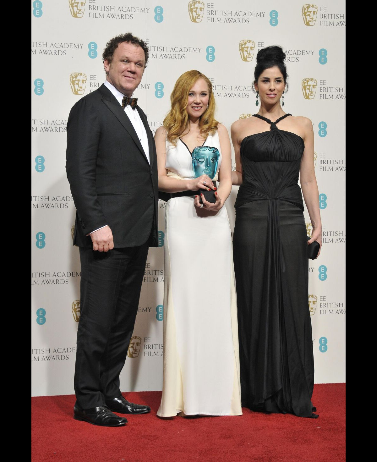 Photo : John C Rielly, Juno Temple et Sarah Silverman lors des BAFTA ...