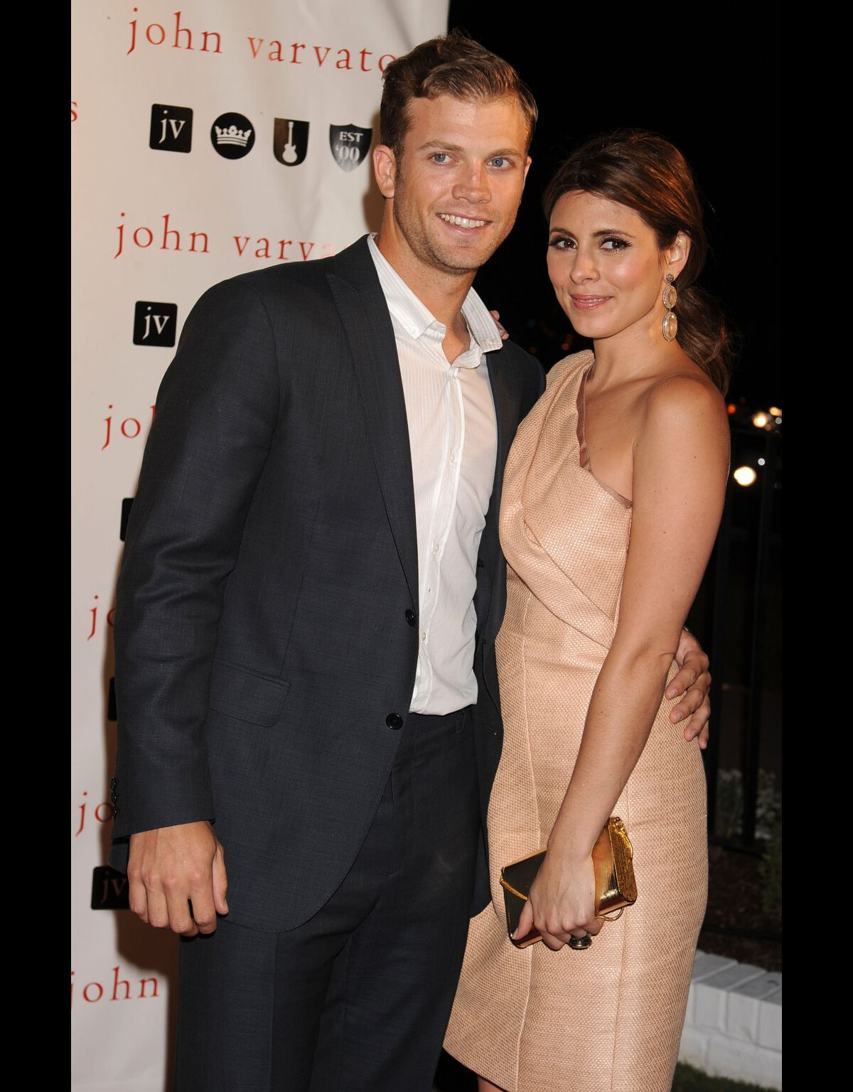 Photo : Cutter Dykstra et Jamie Lynn Sigler Photo lors de la soirée ...