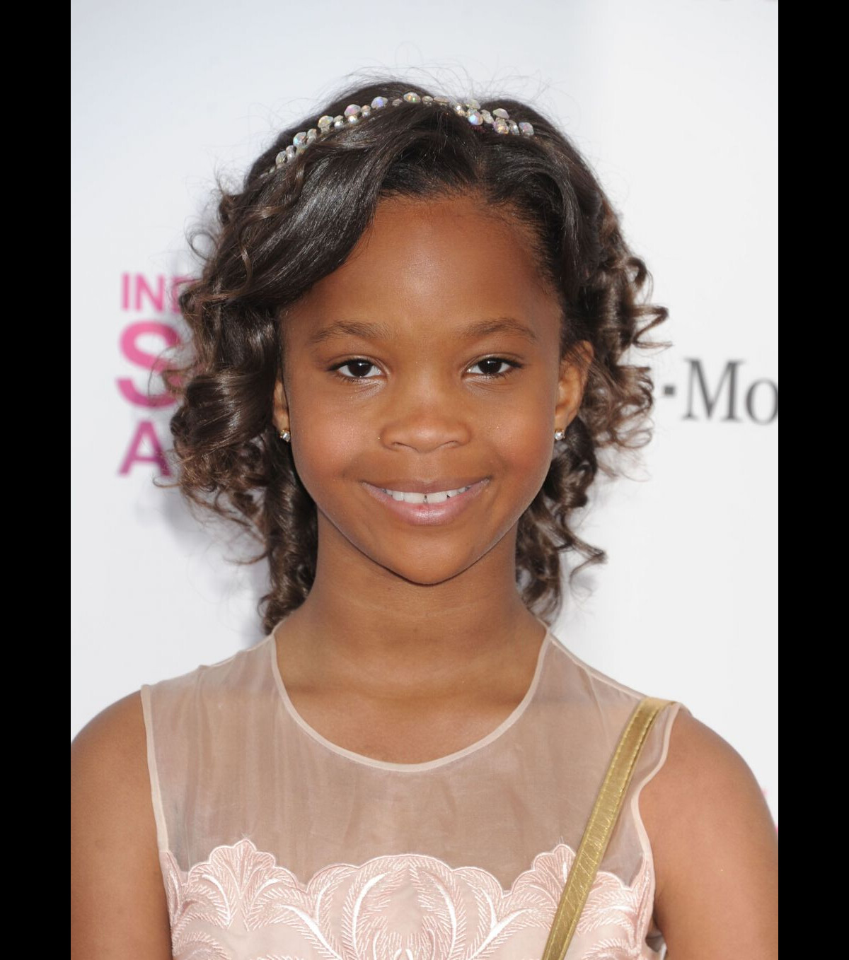 Photo : Quvenzhane Wallis lors des Film Independent Spirit Awards 2013 ...