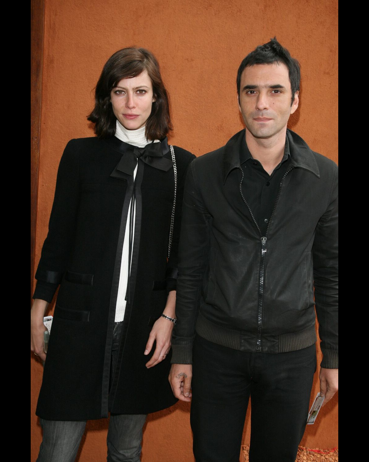 Photo : Anna Mouglalis et Samuel Benchetrit à Roland Garros en 2009 ...