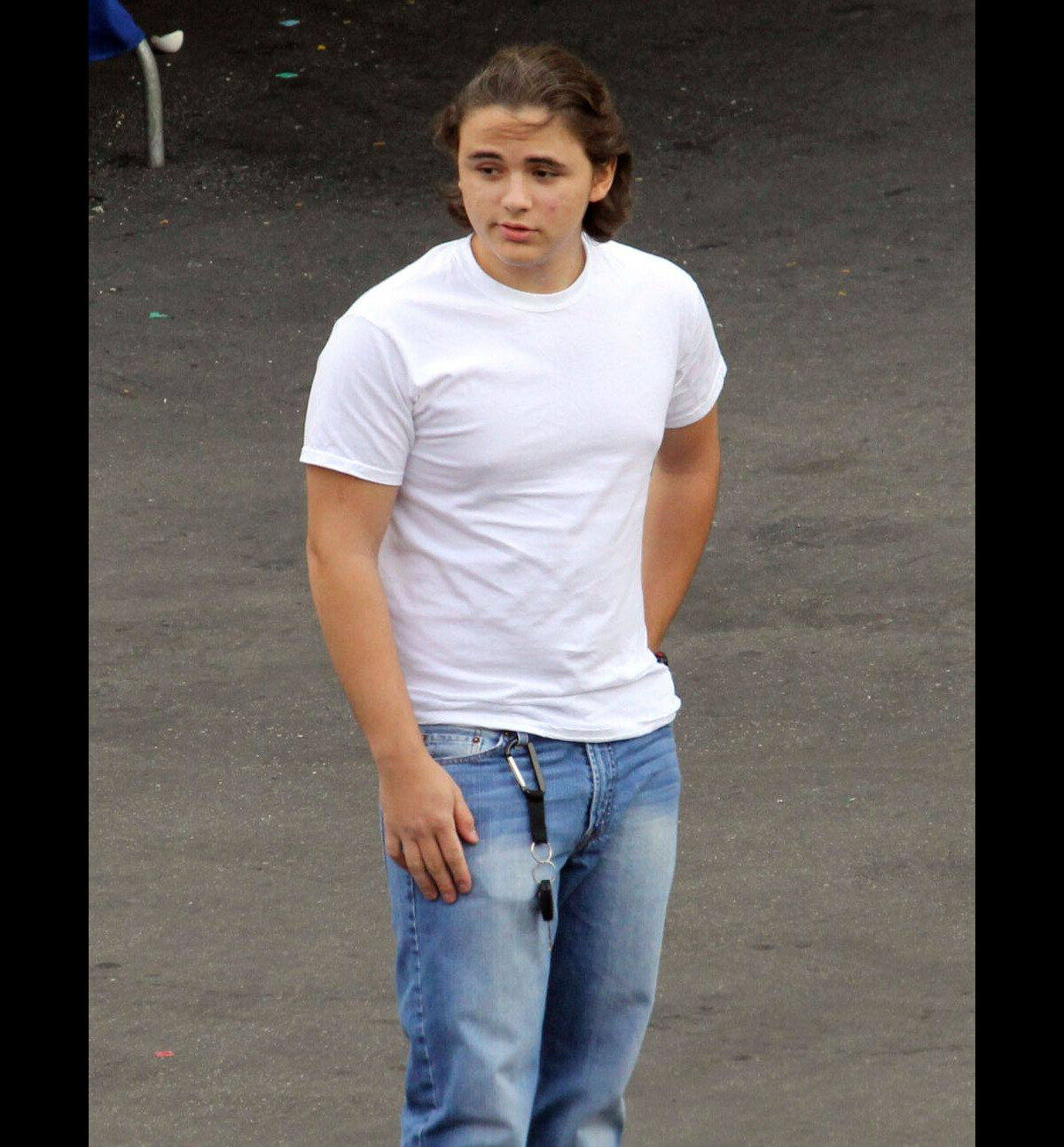 Photo : Prince Jackson sur le tournage de la série 90210 à Los Angeles ...