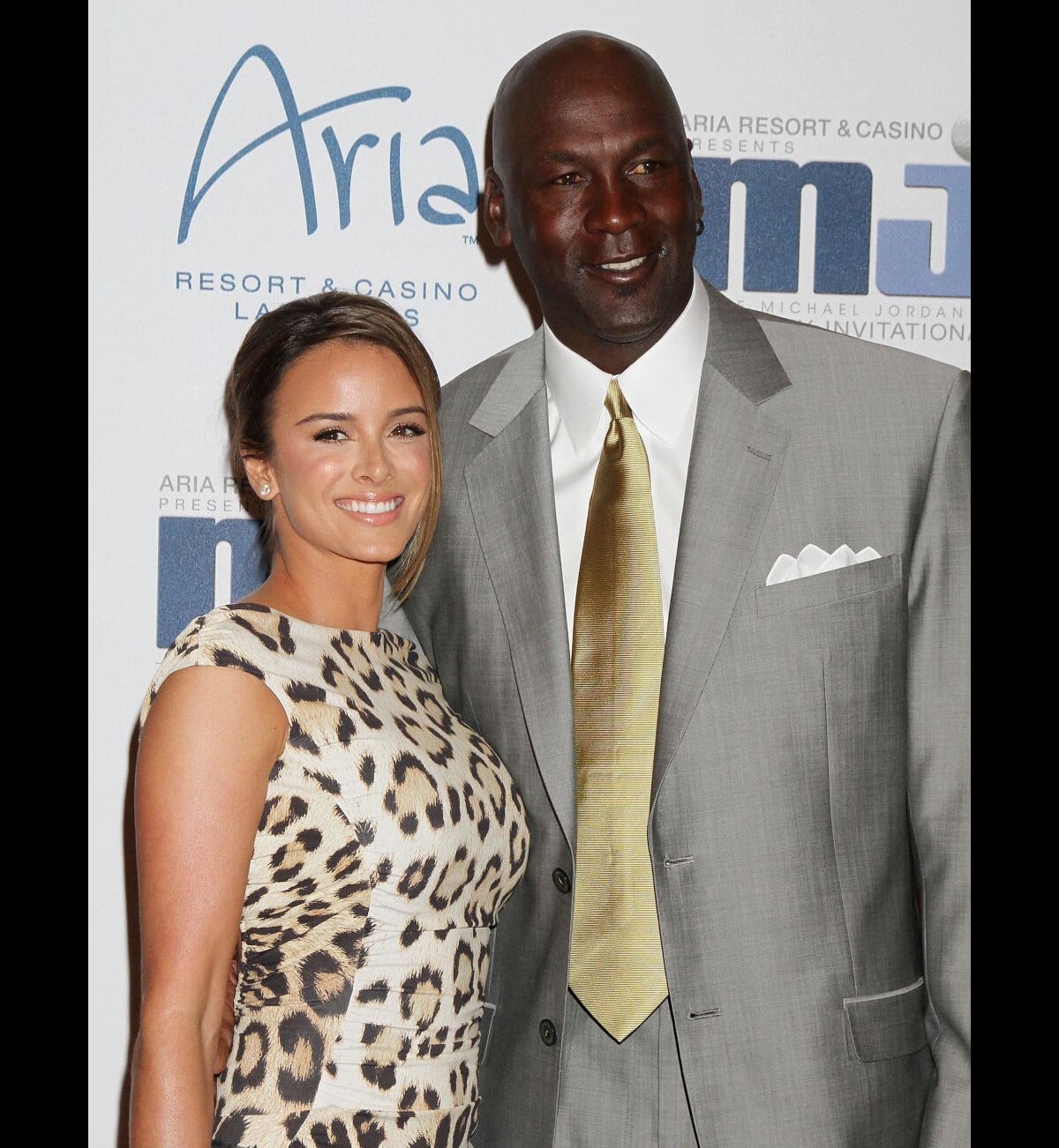 Photo : Michael Jordan et Yvette Prieto lors de l'annuel Michael Jordan ...