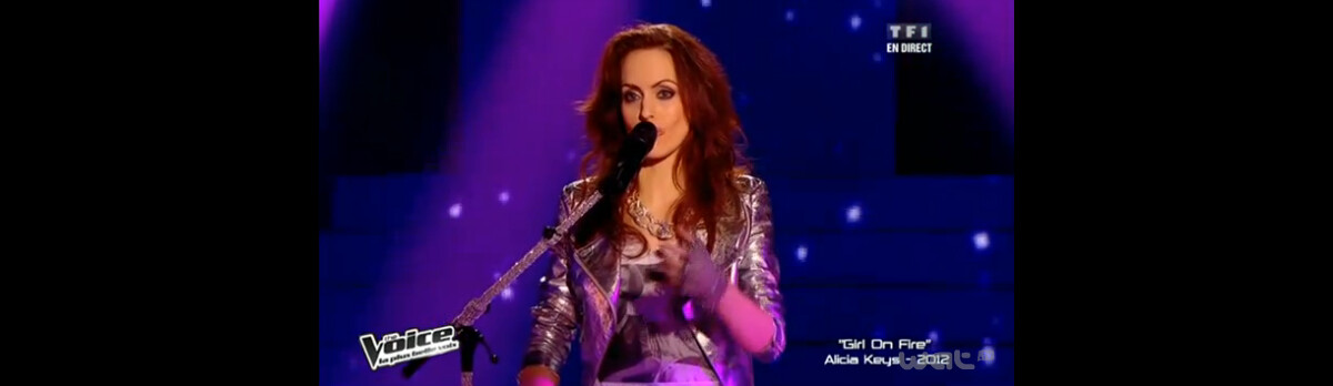 Photo : Prestation de L'Australienne Rachel Claudio dans The Voice 2 ...
