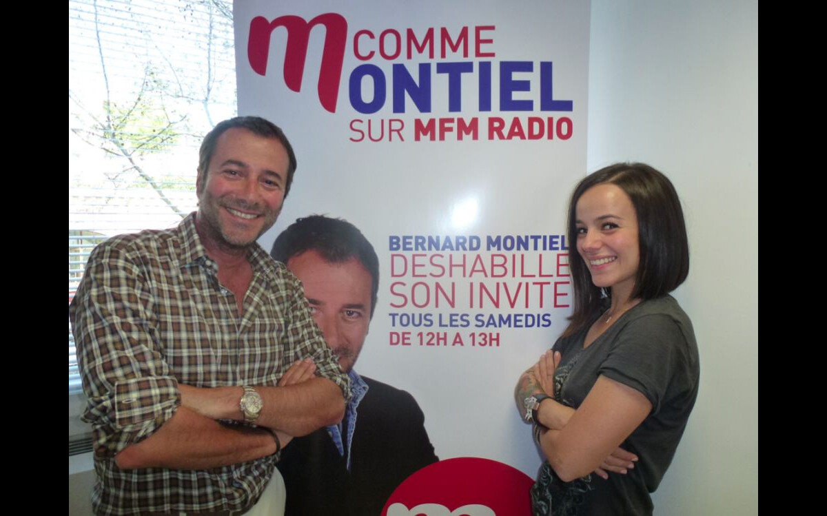 Photo : Alizée et Bernard Montiel, le samedi 18 mai 2013 dans l ...