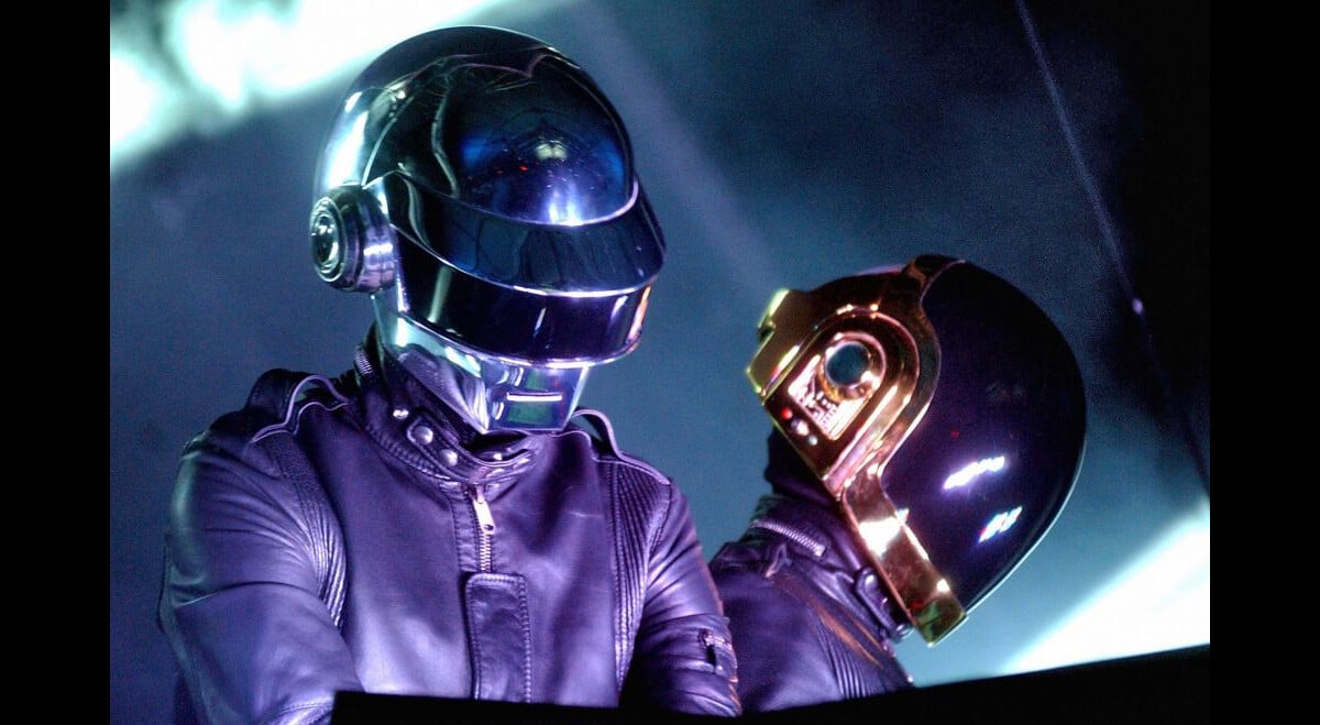 Photo : Daft Punk au festival Coachella en Californie avril 2006 ...