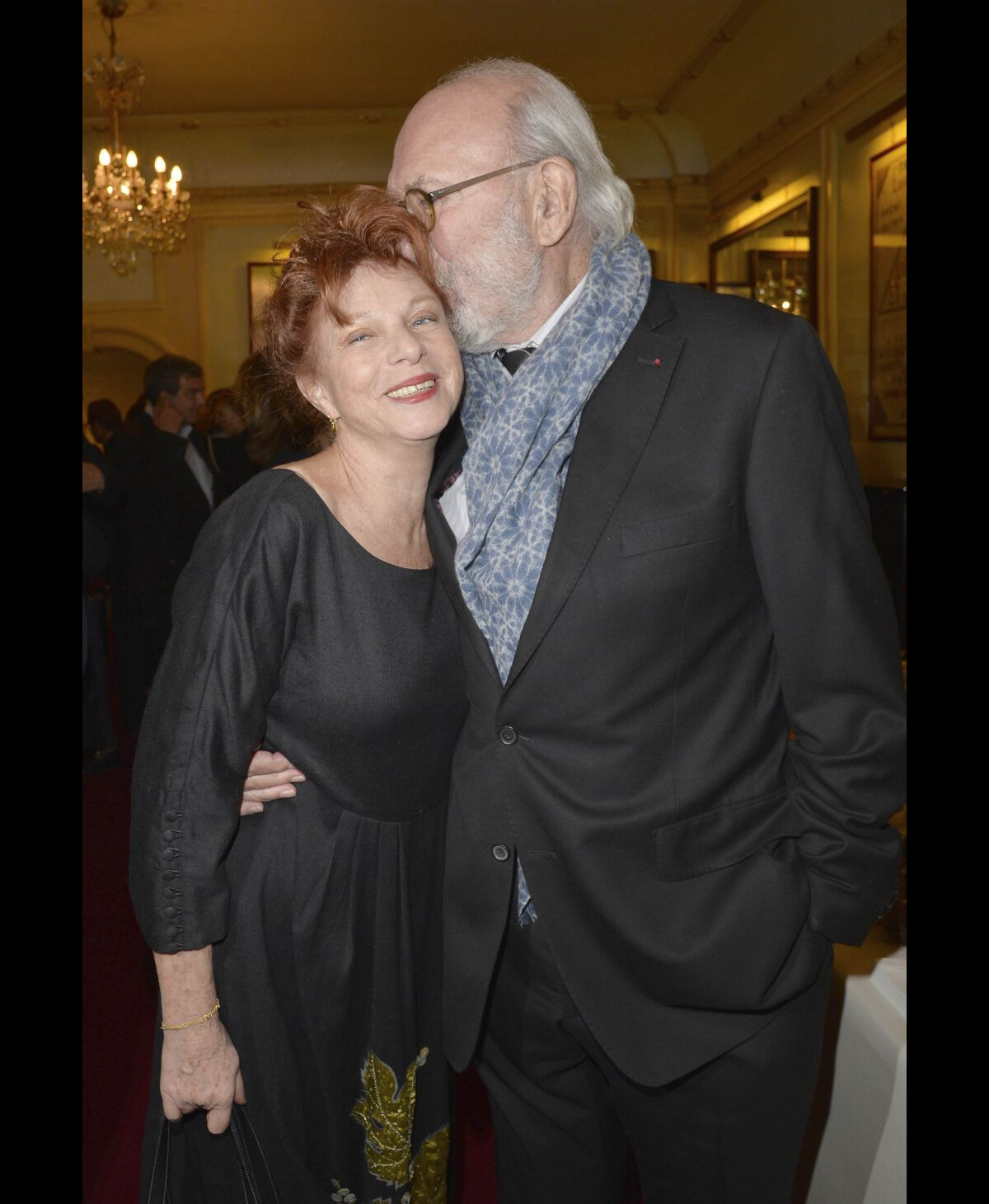 Photo : Agathe Natanson et Jean-Pierre Marielle au Théâtre Edouard Vll ...