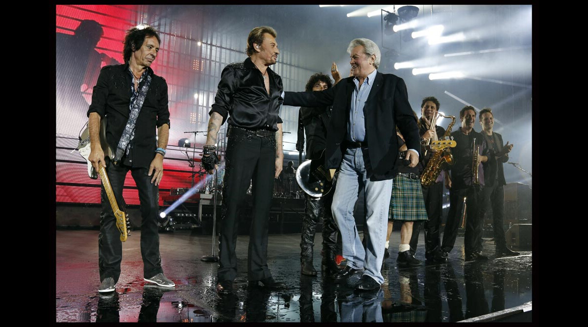 Photo : Photos exclusives : Johnny Hallyday a fêté ses 69 ans au Stade ...