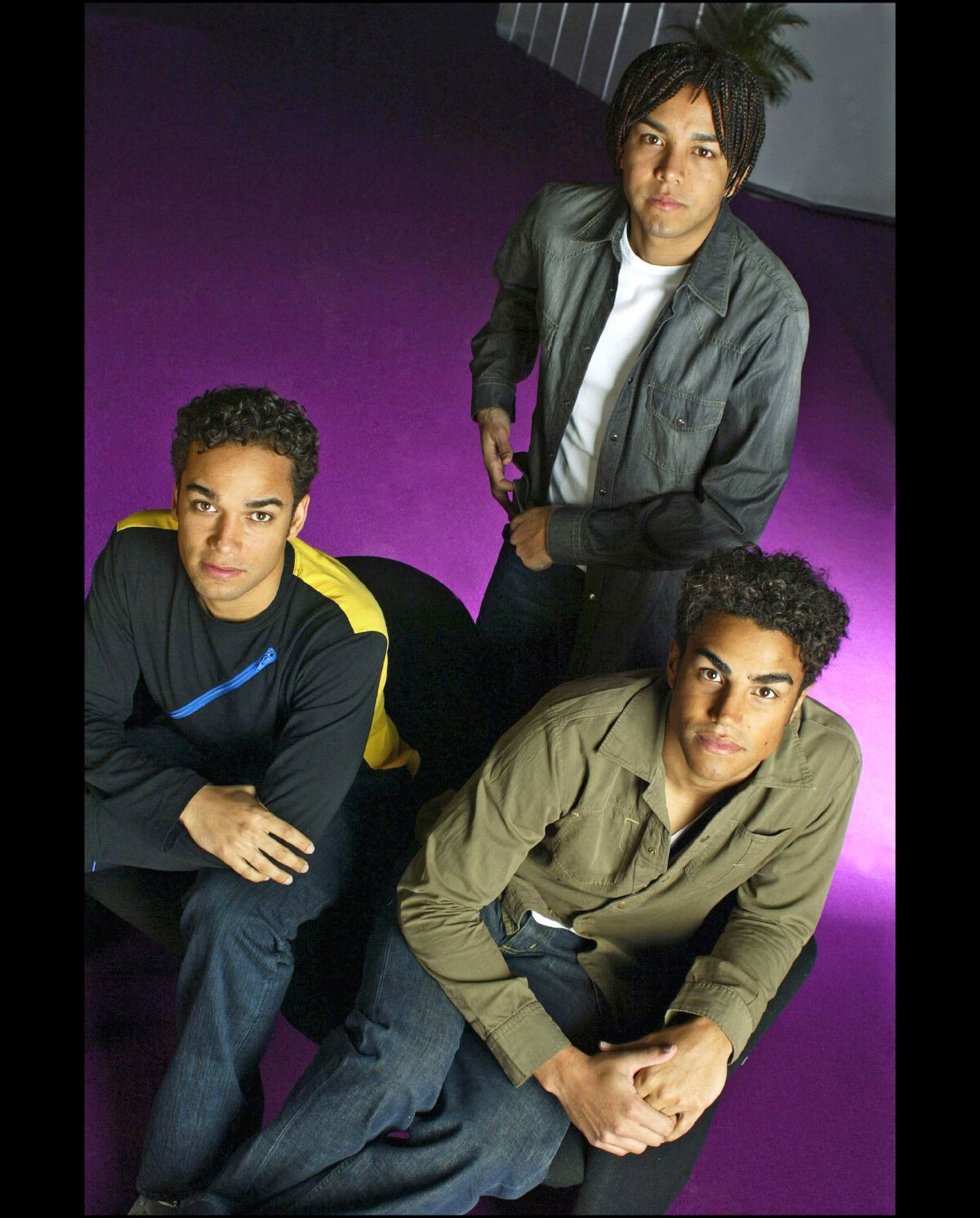 Photo : Taj Jackson, Taryll Jackson, T.J. Jackson des 3T en Belgique ...