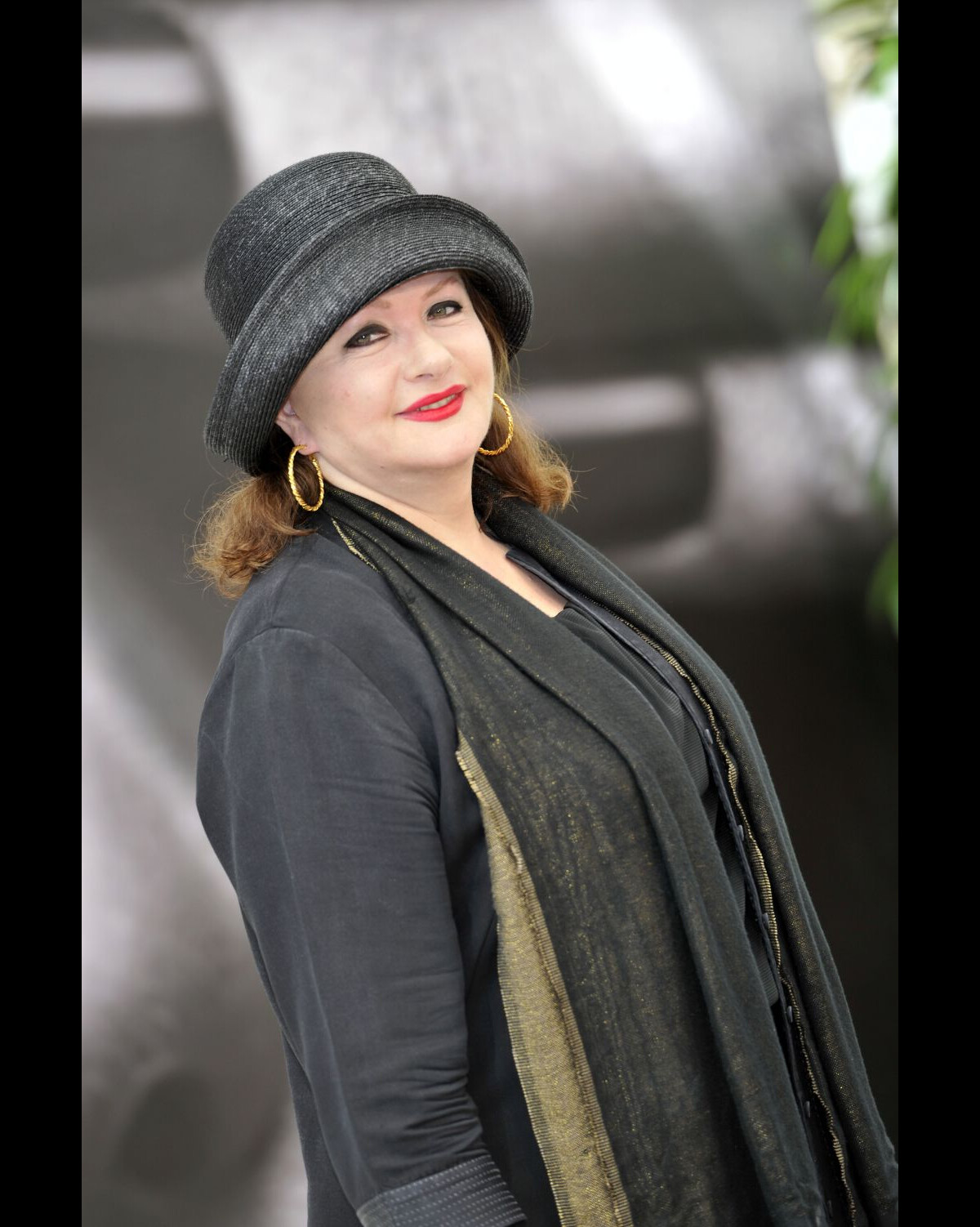 Photo : Catherine Jacob de la série 'Vive la Colo' pendant un photocall ...