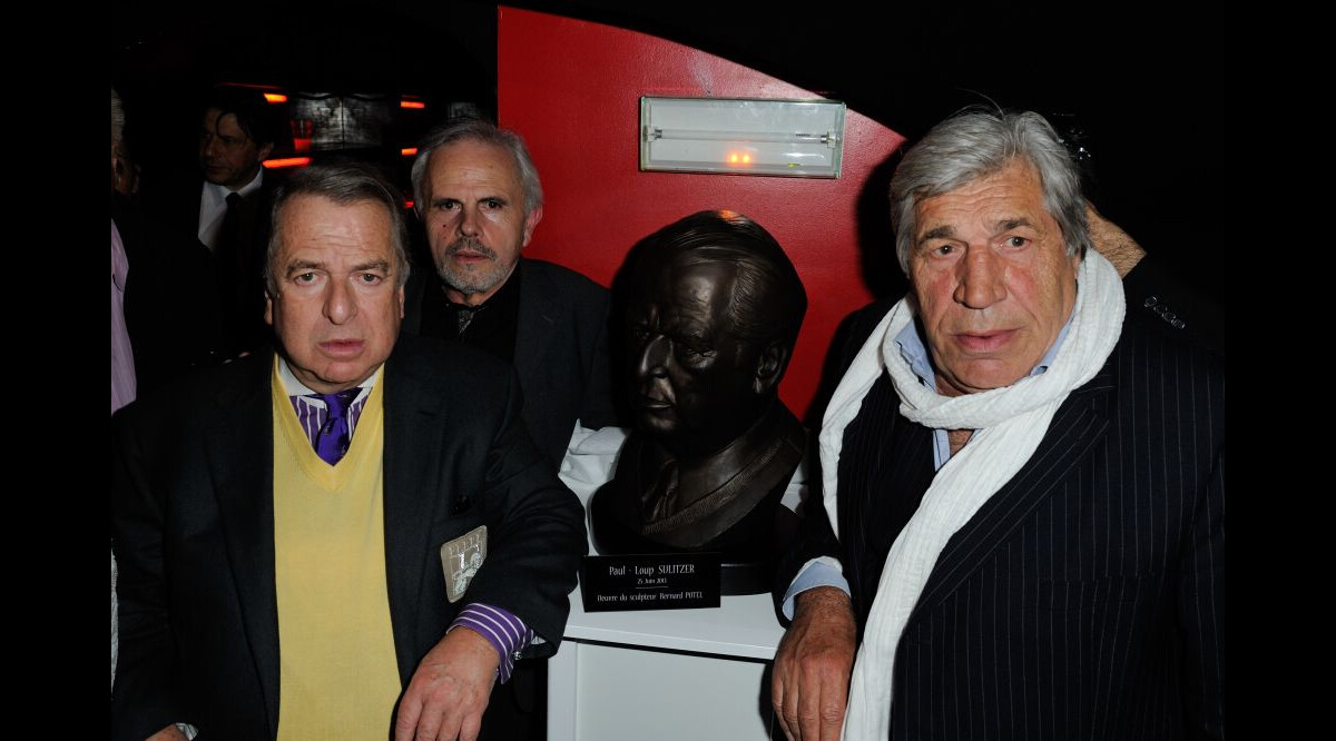 Photo : Paul-Loup Sulitzer et Jean-Pierre Castaldi lors de la ...