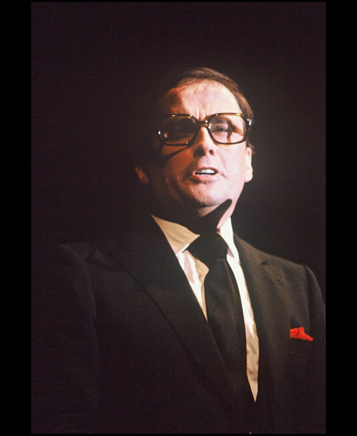 Photo : Thierry Le Luron à Honfleur le 3 juillet 1986. - Purepeople