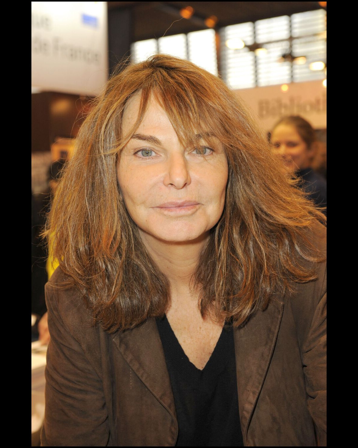 Photo : Bettina Rheims le 27 mars 2010 au Salon du livre à Paris ...