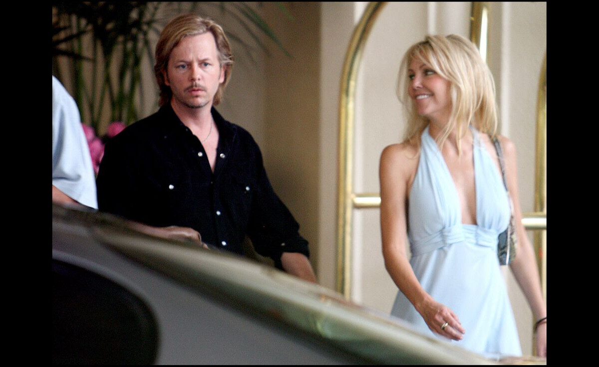 Photo : Heather Locklear et David Spade à la sortie d'un hôtel de Los ...