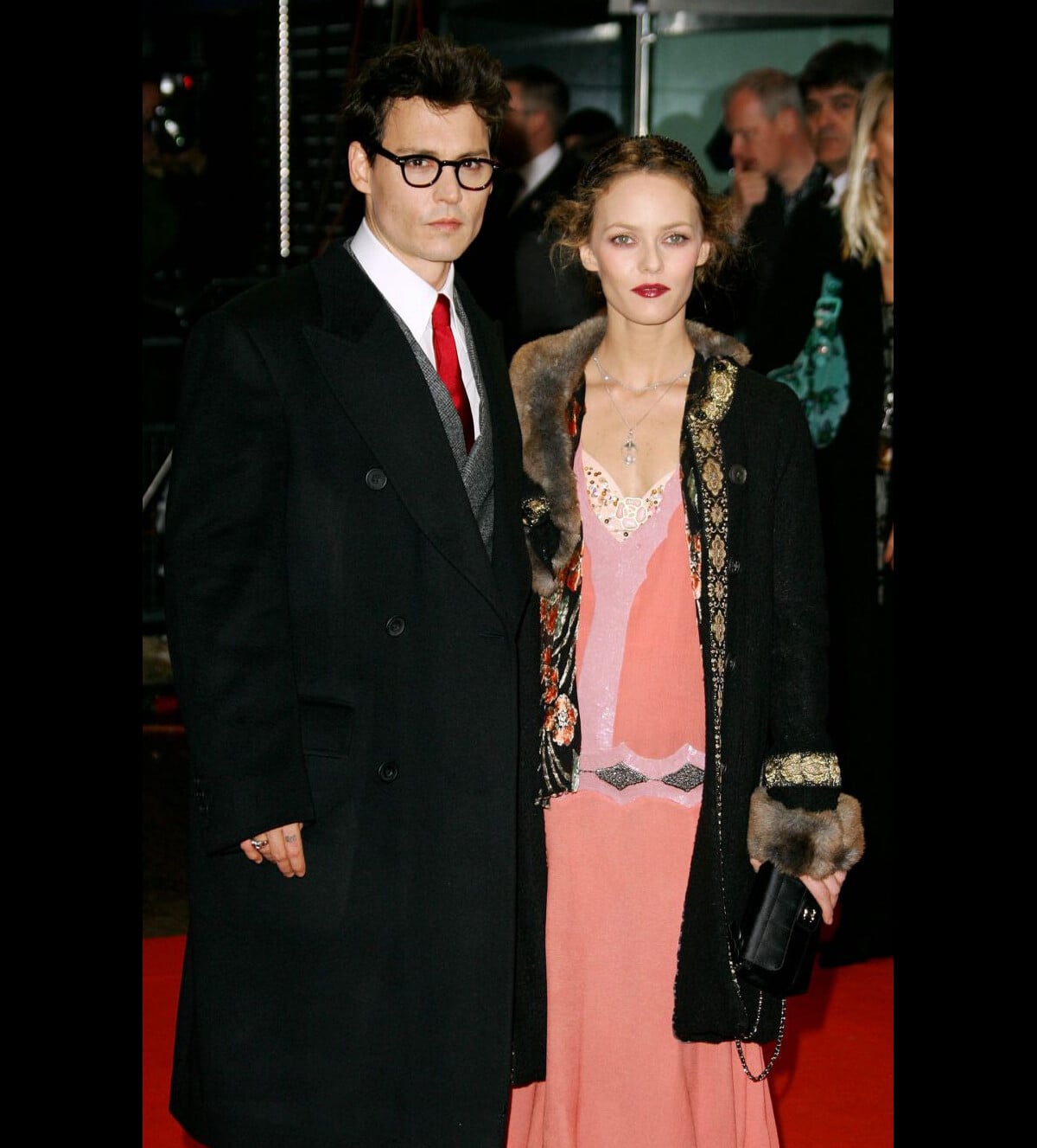 Photo : Johnny Depp et Vanessa Paradis en 2004. - Purepeople