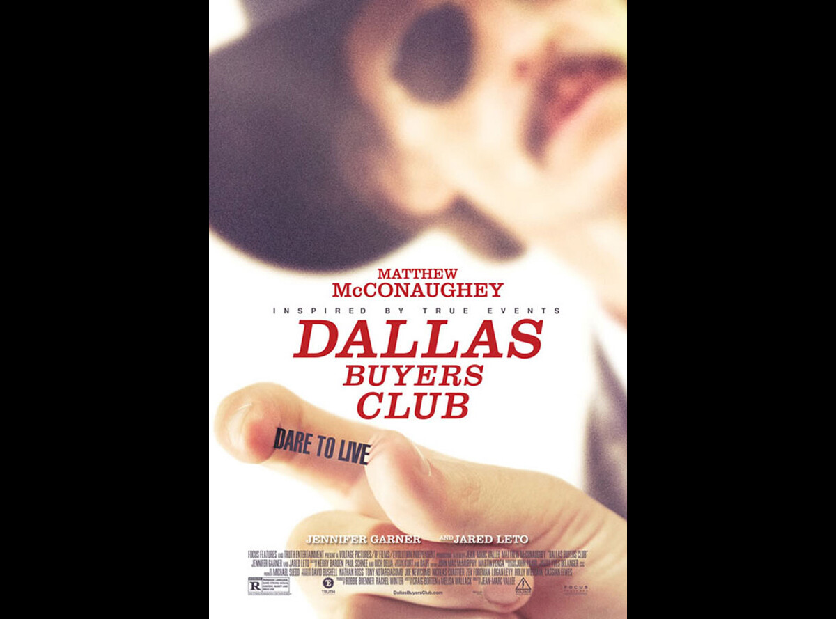 Photo : Affiche officielle du film Dallas Buyers Club. - Purepeople
