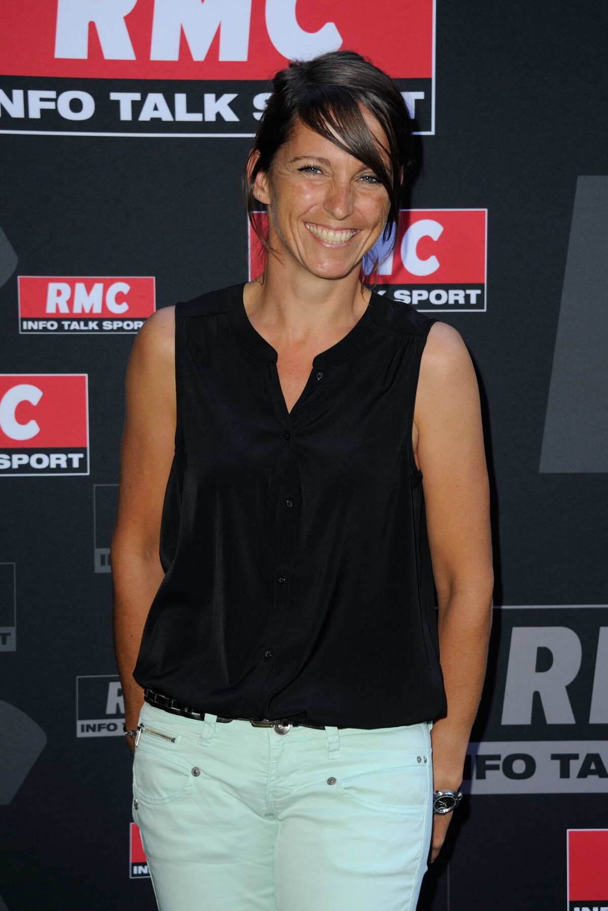 Photo : Christel Pascal lors de la conférence de rentrée de RMC et ...