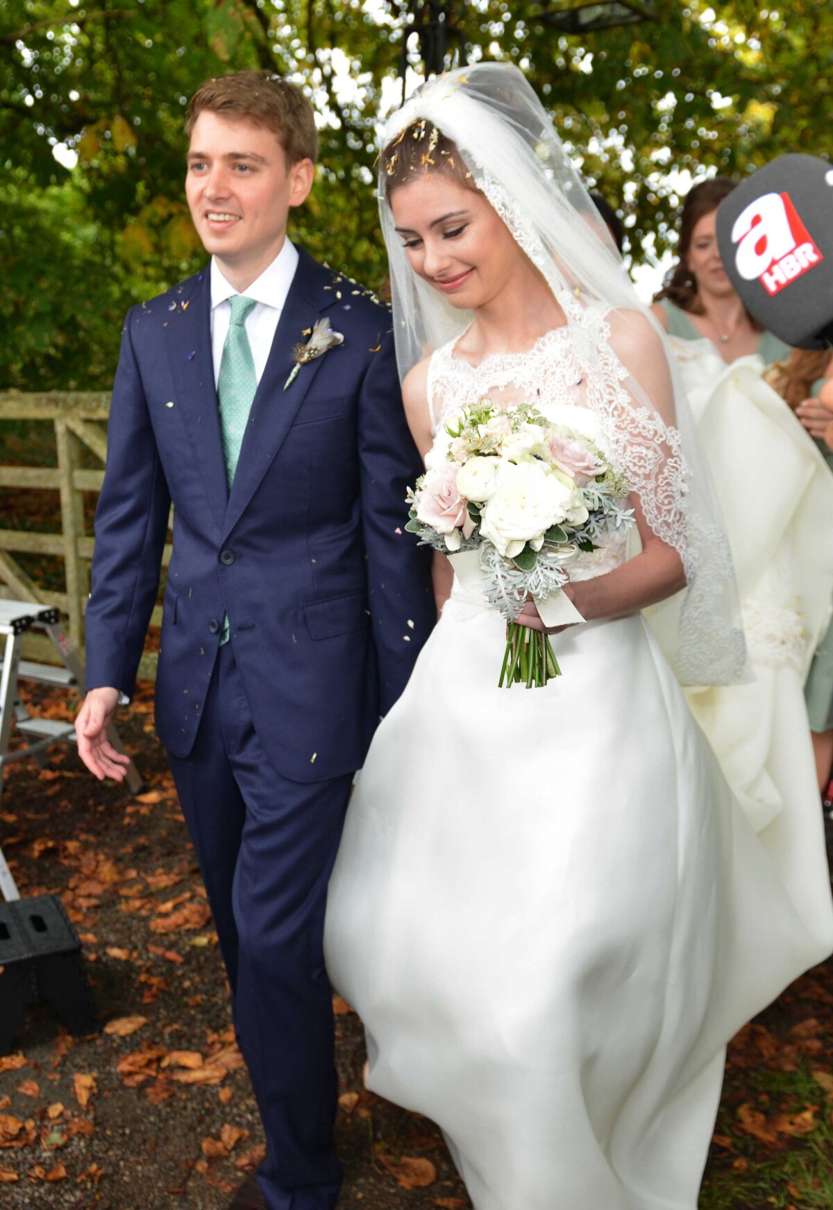 Photo : Euan Blair et Suzanne Ashman se marient à Wooten Underwood, le ...