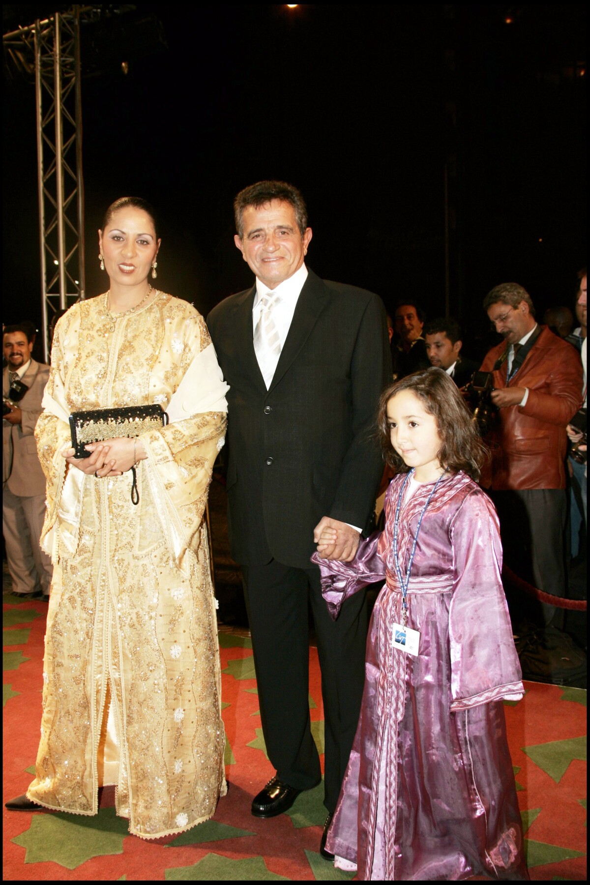 Photo : Amidou en famille lors de la cérémonie d'ouverture du Festival ...
