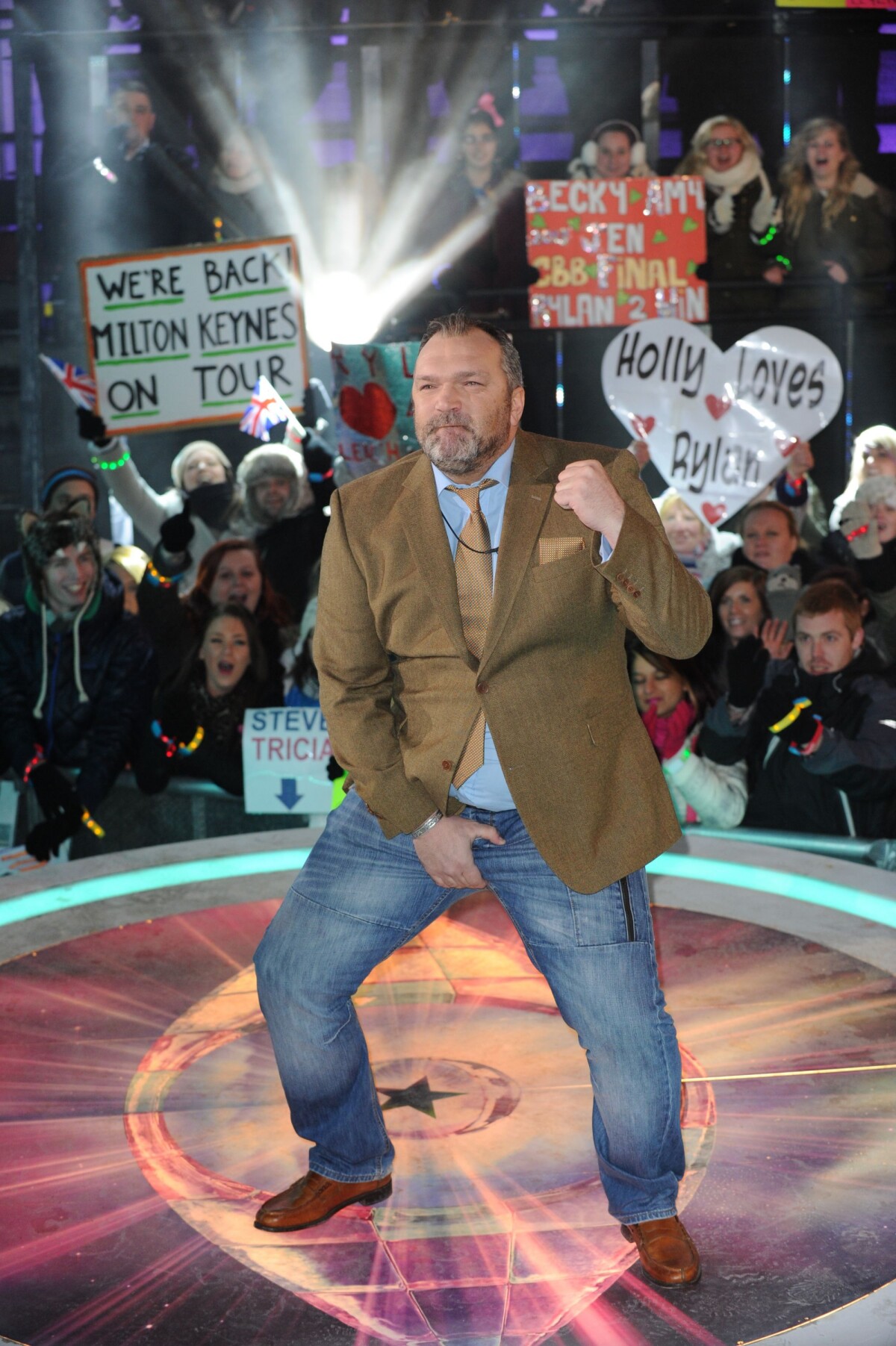 Photo : Neil Ruddock lors de son élimination de Big Brother le 25 ...