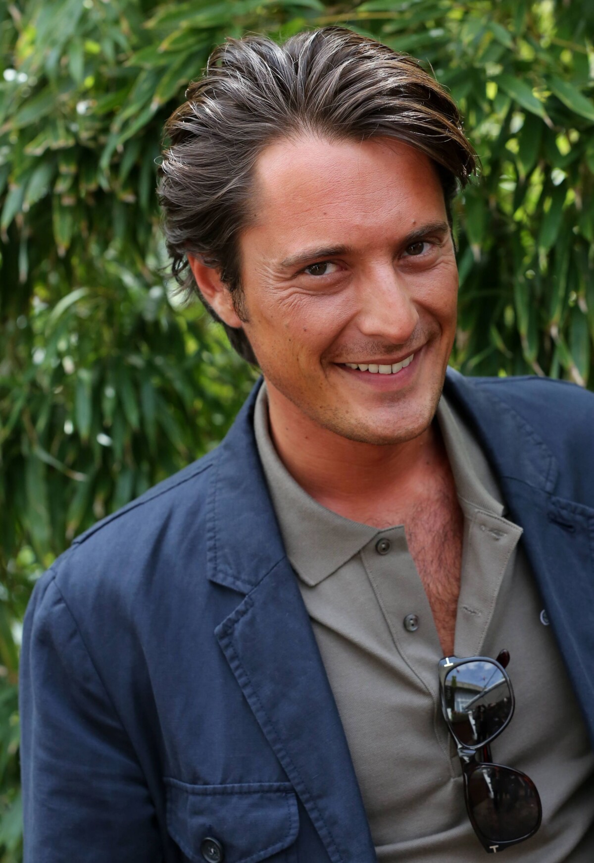 Photo : Vincent Cerutti à Roland Garros en 2012. - Purepeople