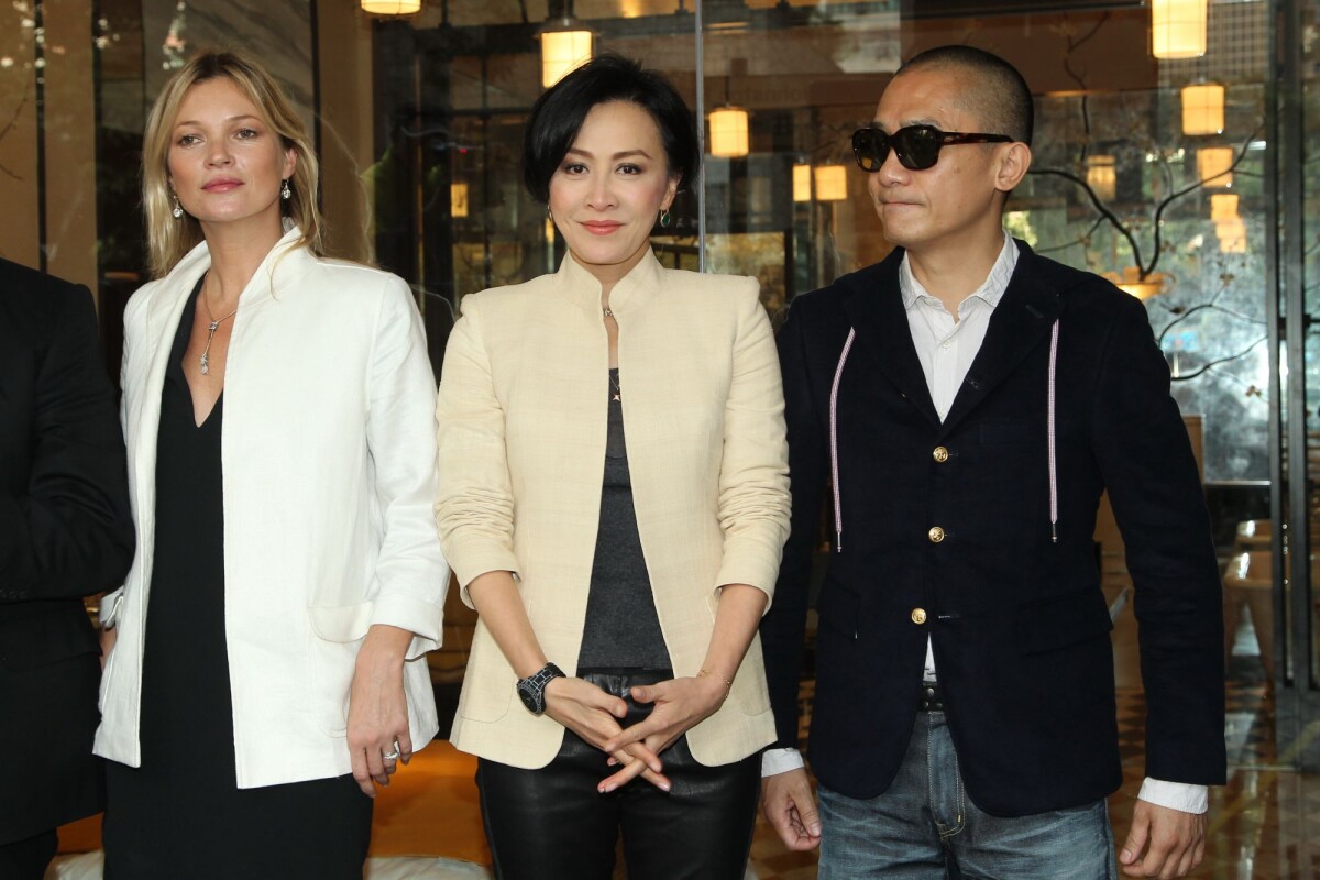 Photo : Kate Moss, Carina Lau et Tony Leung Chiu Wai célèbrent l ...