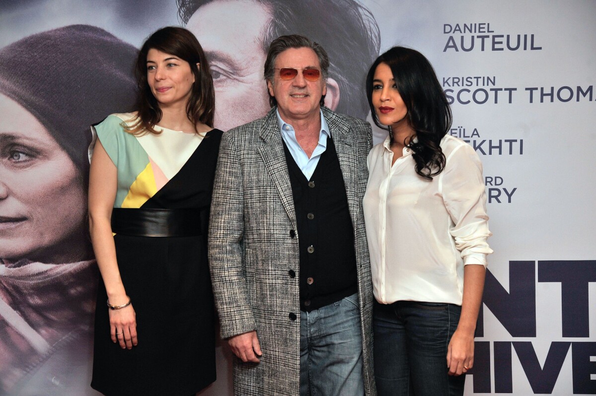 Photo : Anne Metzler, Daniel Auteuil et Leïla Bekhti lors de l'avant ...