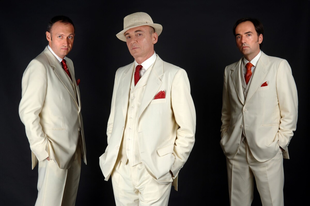 Photo : Le trio Gotan Project en Suisse, le 7 octobre 2006. - Purepeople