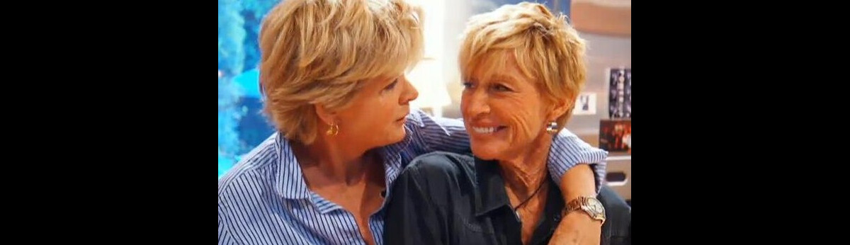 Photo : Meredith Baxter et sa compagne Nancy Locke en 2011. - Purepeople